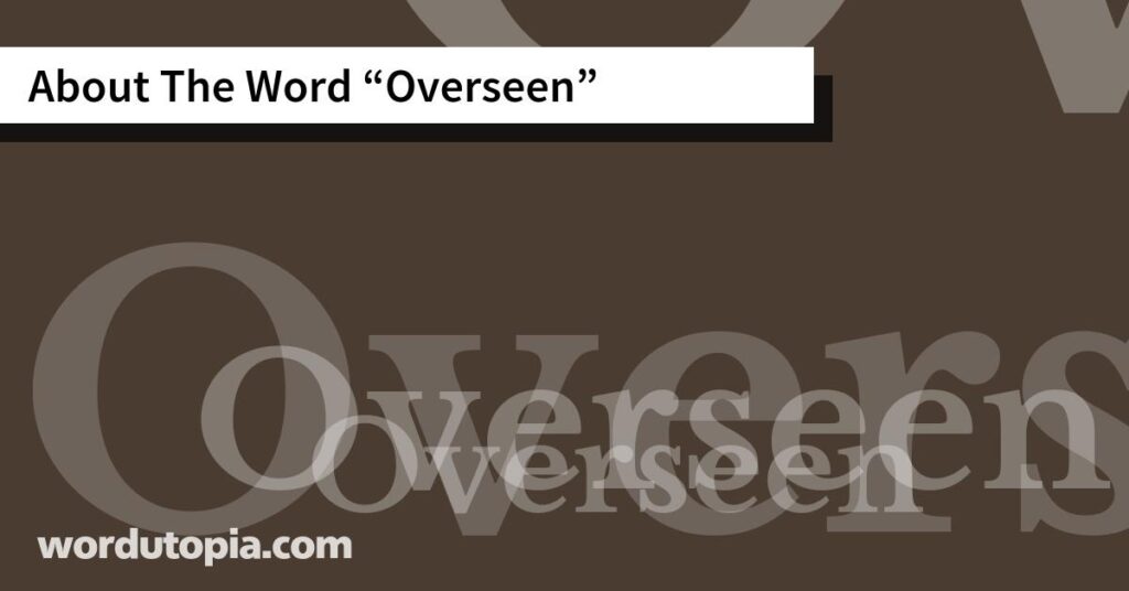 About The Word "Segregation" - Wordutopia