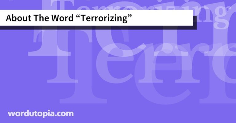 About The Word "Segregation" - Wordutopia